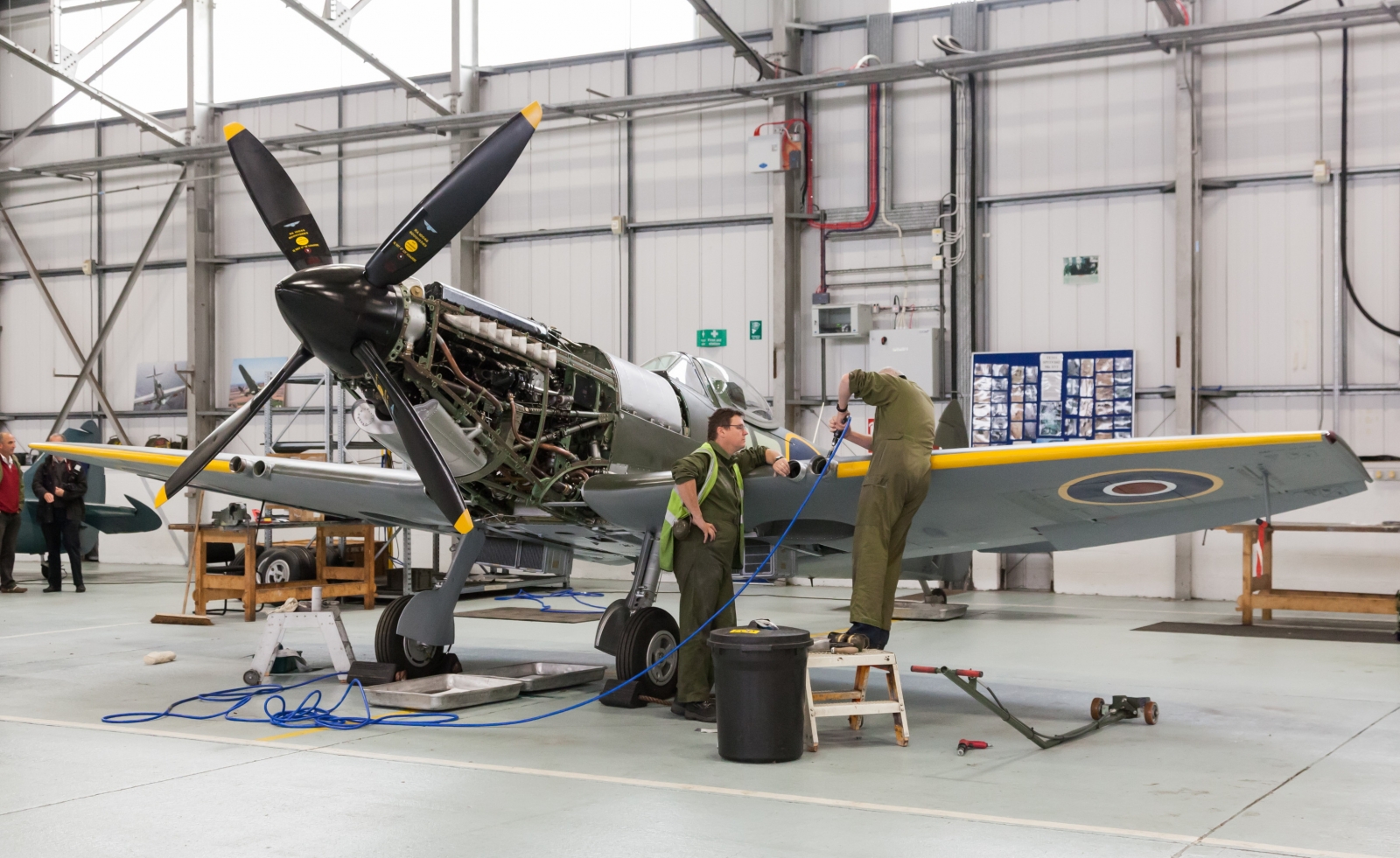 BBMF Spitfire TE311 is 80 | RAF Memorial Flight Club